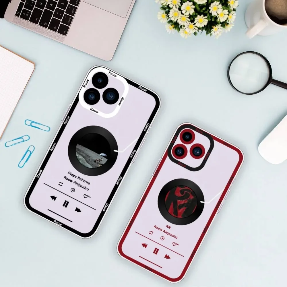 Funda-de-tel-fono-Rauw-Alejandro-Singer-Playa-Saturno-para-iPhone-11-12 ...