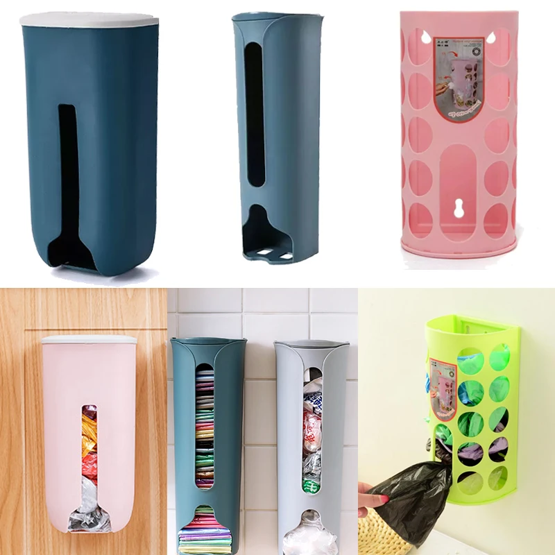 Home-Garbage-Bag-Box-Kitchen-Organizer-Bathroom-Wall-Hanging-Storage ...