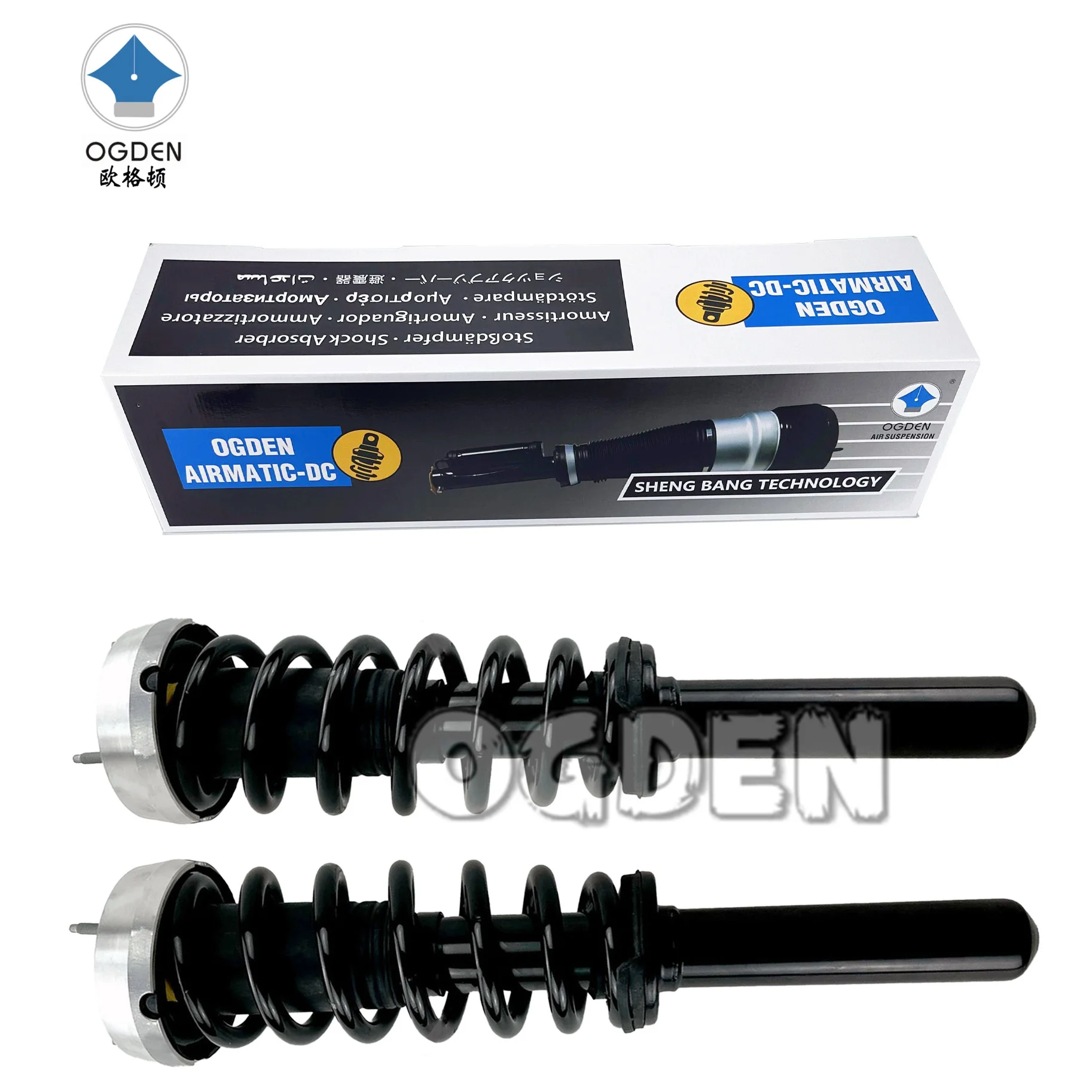 OGDEN-2PCS-For-BMW-X5-X6-E70-E71-Front-left-right-spring-shock-absorber ...