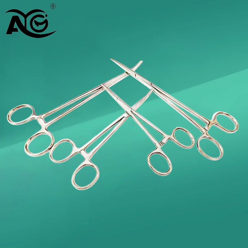 Stainless Steel Hemostatic Forceps Vascular Forceps Surgical Clips ...