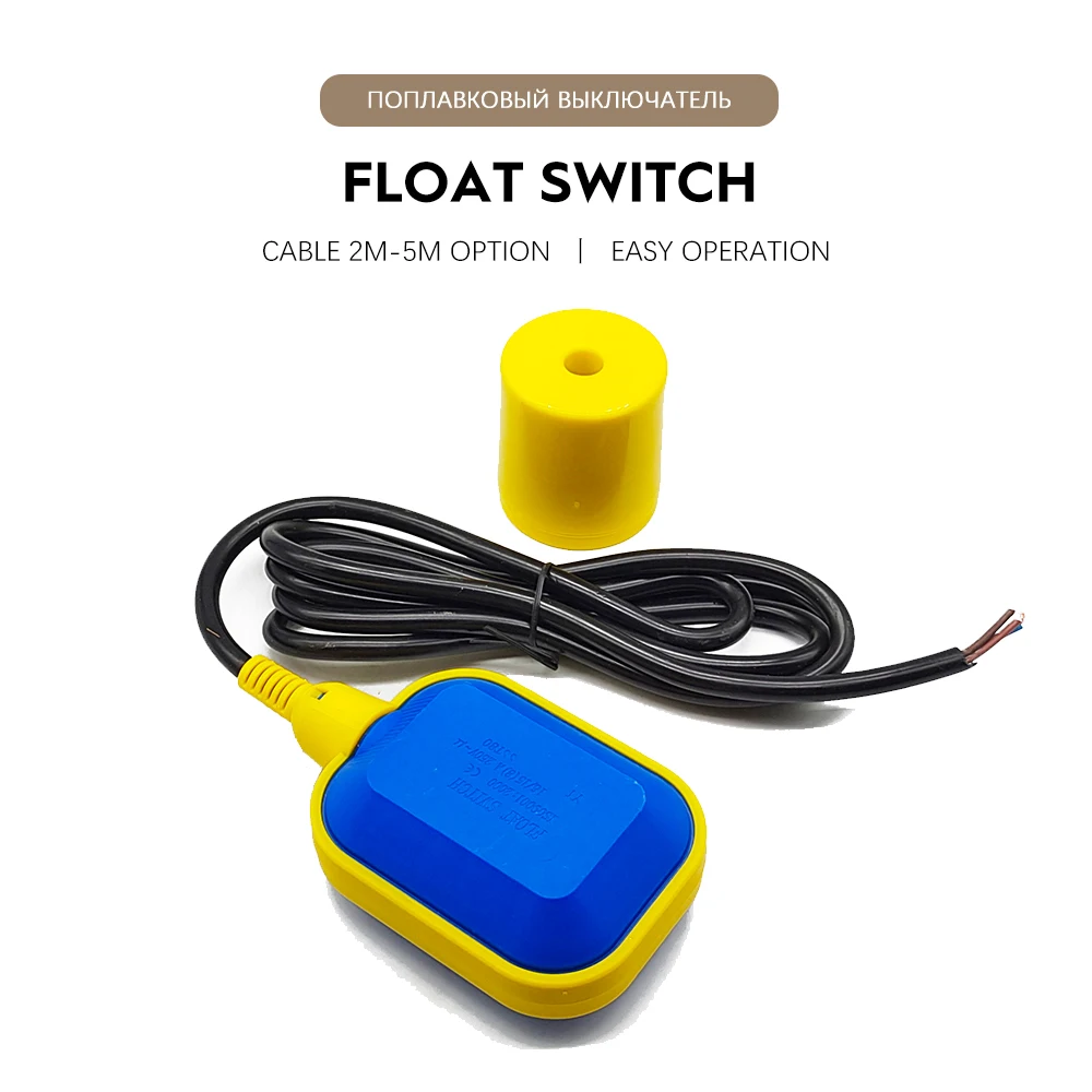 1M-2M-3M-5M-Cable-Option-Float-Switch-Liquid-Fluid-Water-Level-Float ...