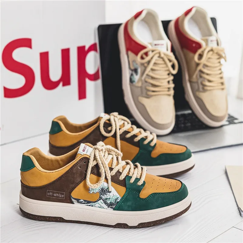 Men-s-Casual-Sneakers-PU-Leather-Men-Fashion-Street-Hip-Hop-Shoes-Male ...