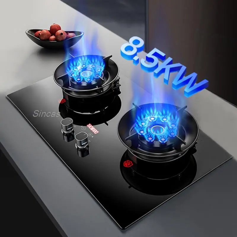 Gas-Flipped-Cooktop-Dual-Stove-Kitchen-Embedded-LNG-LPG-Timing-Stove ...