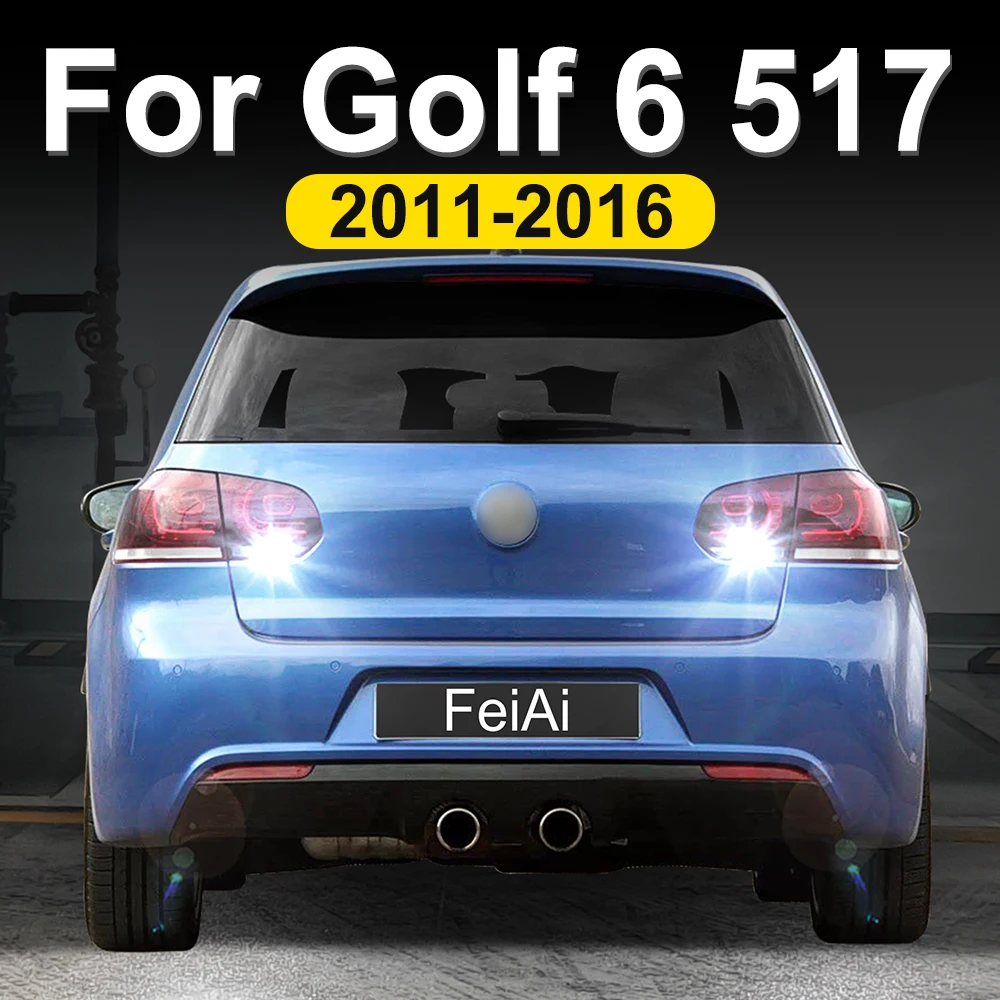 For Volkswagen VW Golf 6 MK6 517 LED Reverse Lights Reversing Backup ...