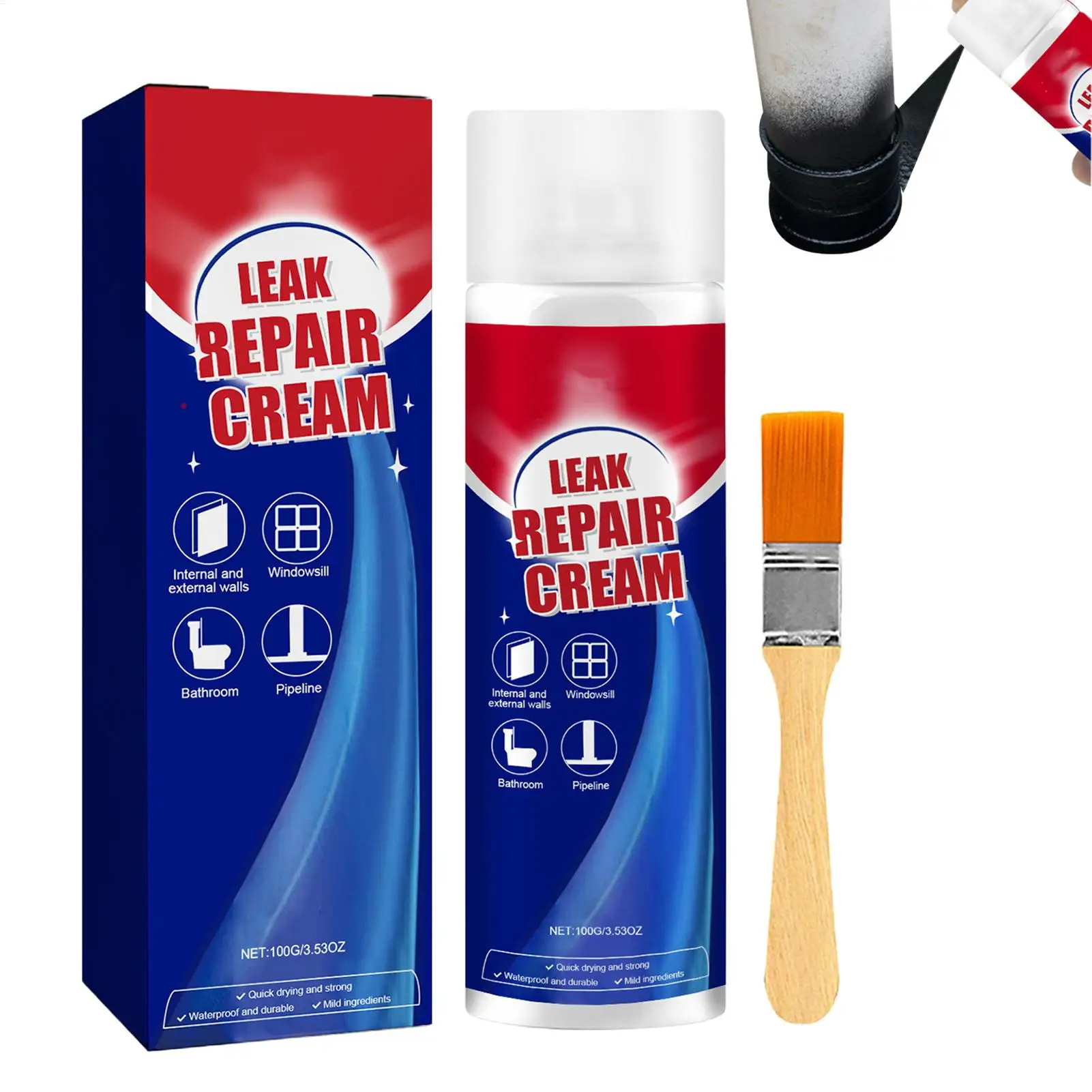 100ml Sealant Spray Wall Roof Patch Sealer Spray Wall Gap Filler ...