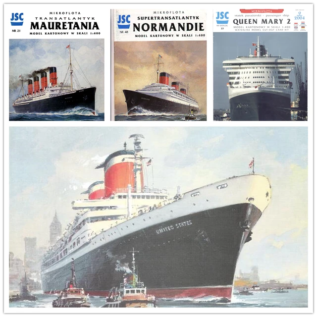 Paper Models Ship Card