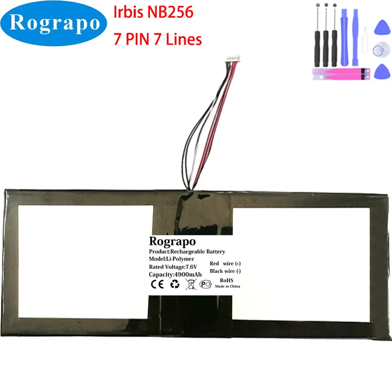 New-7-6V-4900mAh-For-Irbis-NB256-Notebook-Laptop-Battery-7-PIN-7-Wire-Plug-Tools.jpg