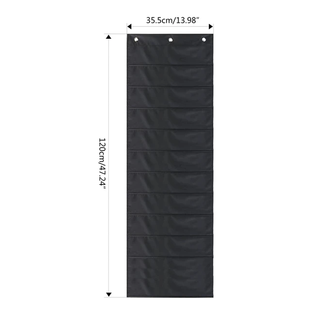 File Organizer Wall Mount Austok Storage Pocket Charts Hanging Wall ...