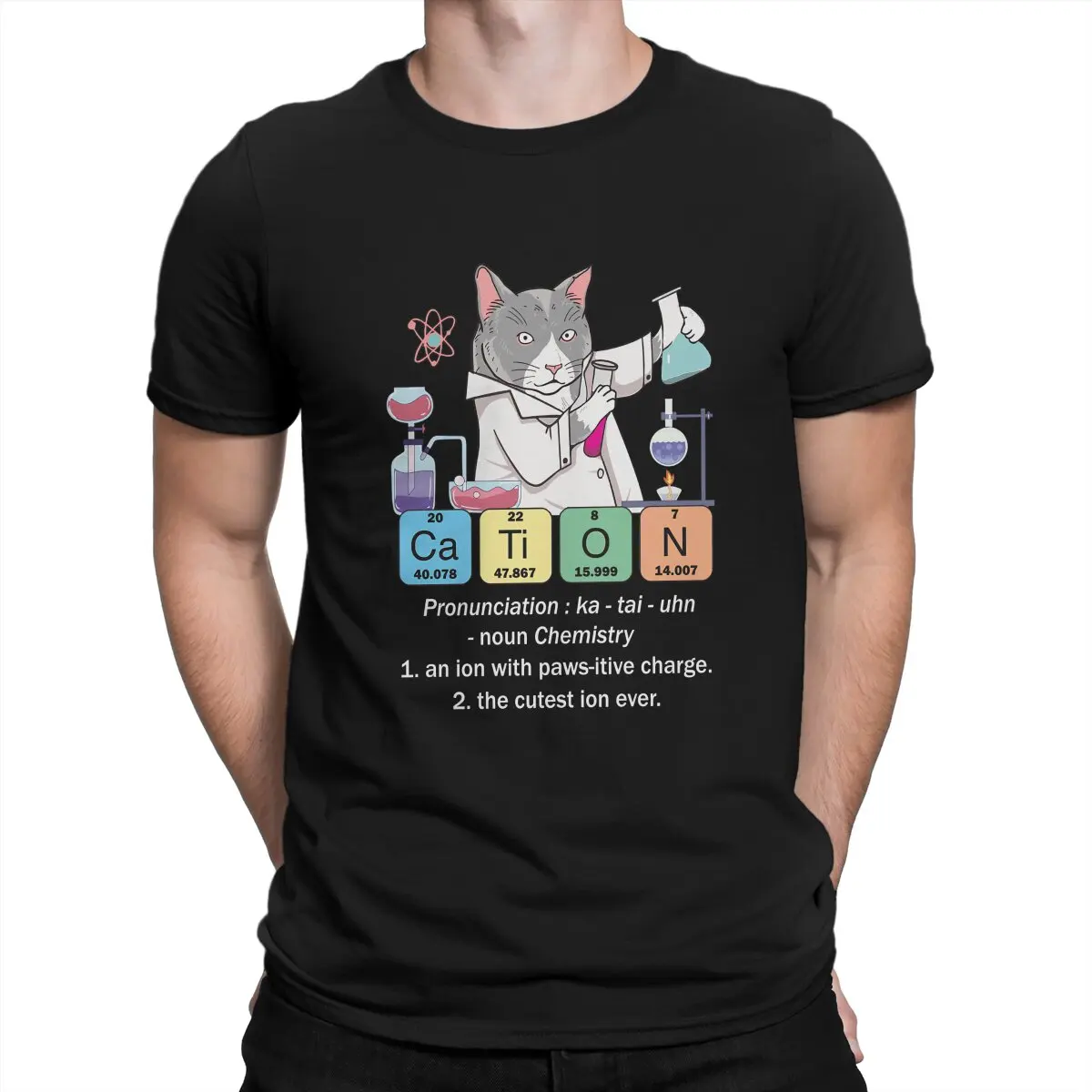 Periodic-Table-Of-Elements-Funny-Inorganic-Chemistry-Cat-Tshirt-Homme ...