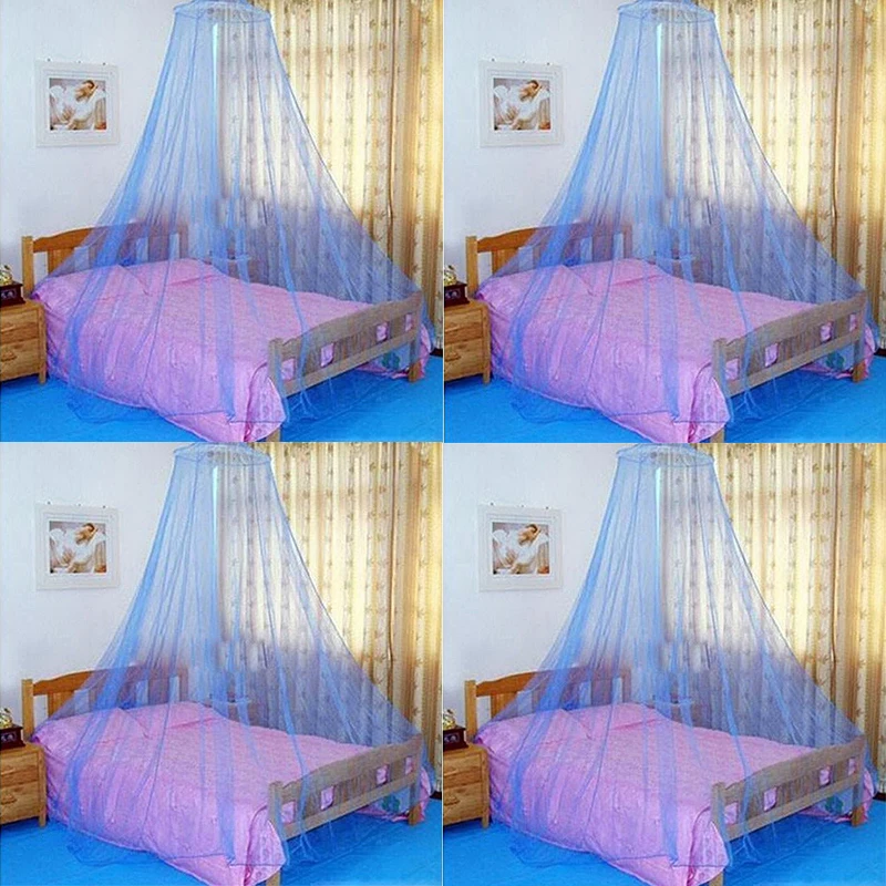 60-250-850cm-Elegant-Round-Lace-Insect-Bed-Canopy-Netting-Curtain-Dome ...