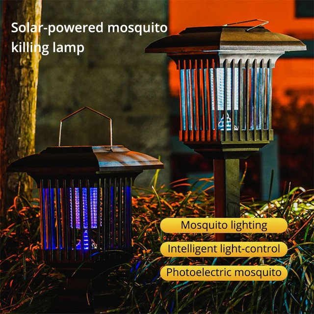 Solar Square Mosquito Killing Lights Led Földi Dugó Villamos Ütés ...