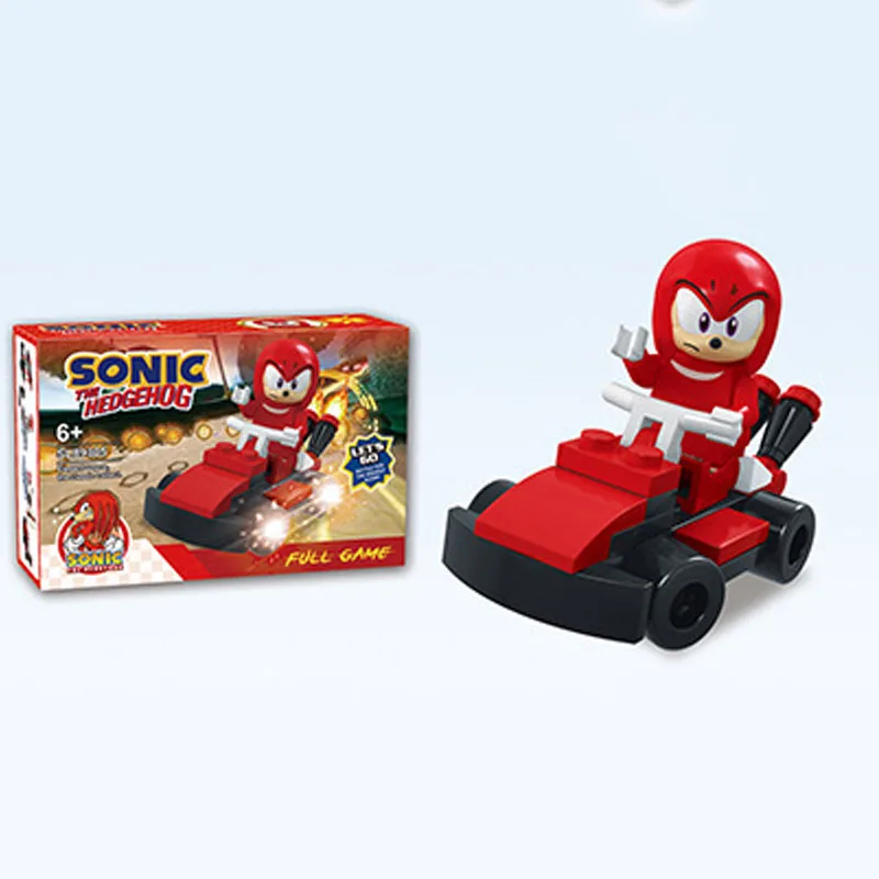 Bloques de construcción de Sonic the Hedgehog, personajes de dibujos ...