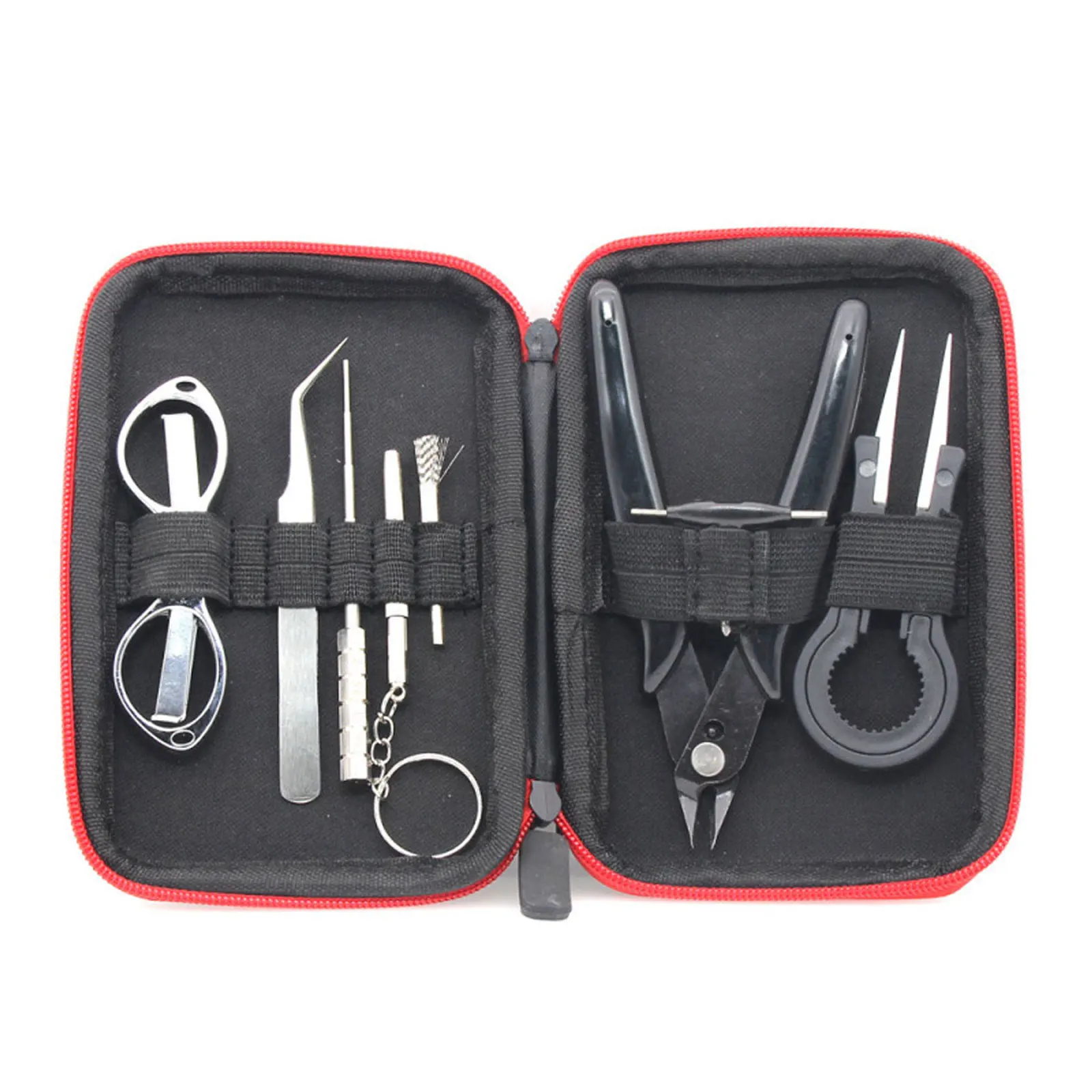 Carbon-Deposition-Tweezers-Tool-Set-Bag-Coil-Cotton-Wire-Coil-Jig ...