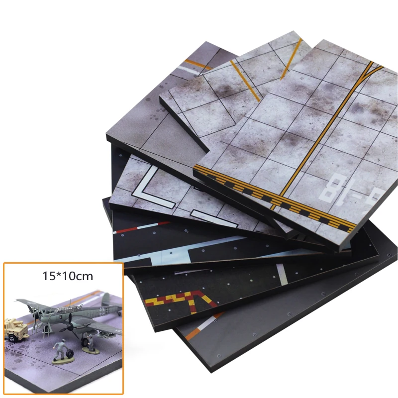 15x10CM-Static-Airport-Runway-Platform-Deck-Model-Military-Sand-Table ...