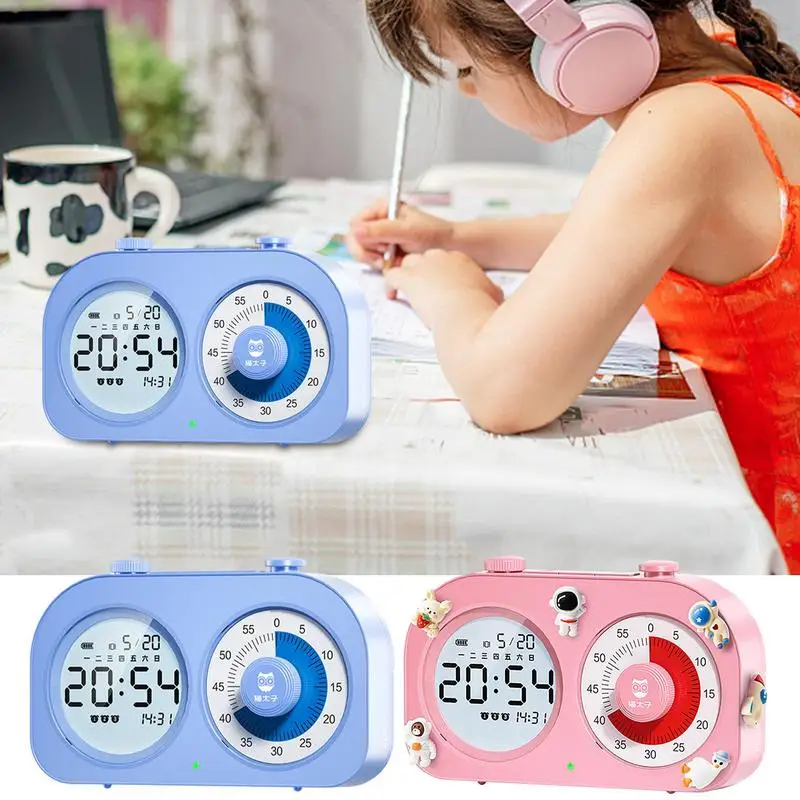 60-Minute-Visual-Timer-Dual-Display-Kids-Visual-Timer-With-Night-Ligh ...