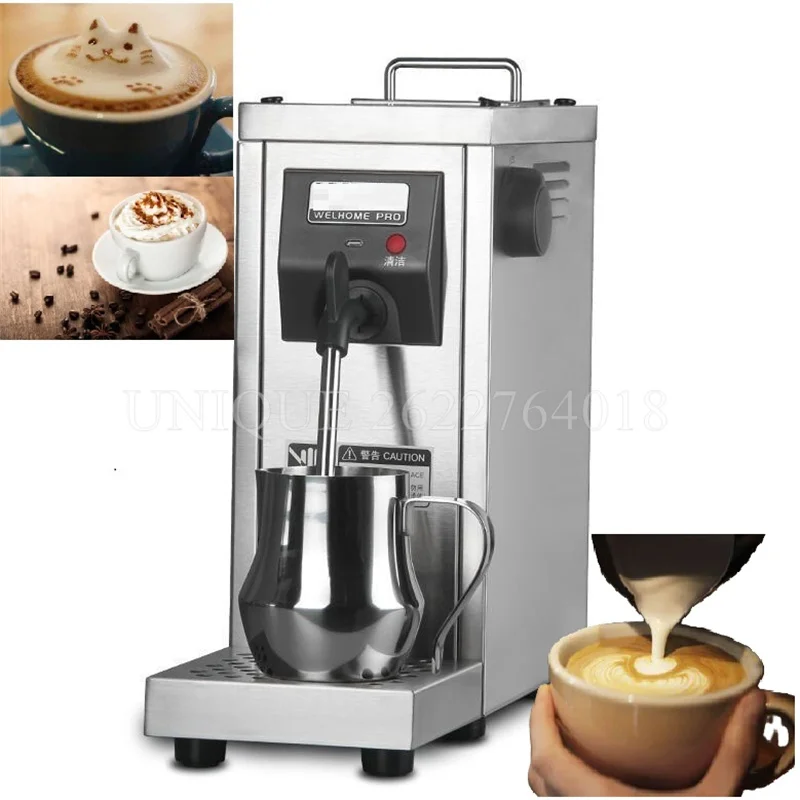 Commercial-Electric-Milk-Foam-Machine-Milk-Froth-Machine-Steam-Water ...