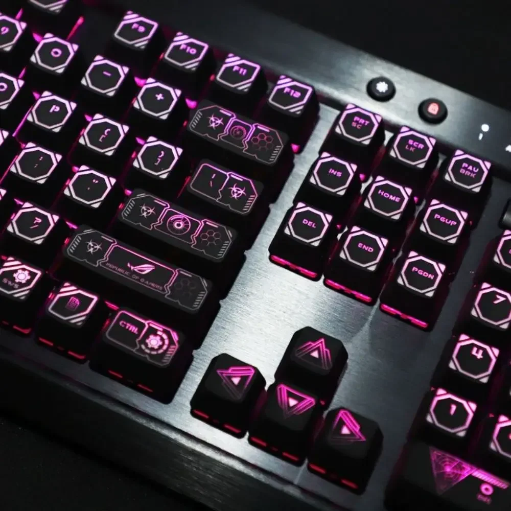 104-Esports-Keycaps-OEM-Profile-For-Mechanical-Keyboard-DIY-Letter ...