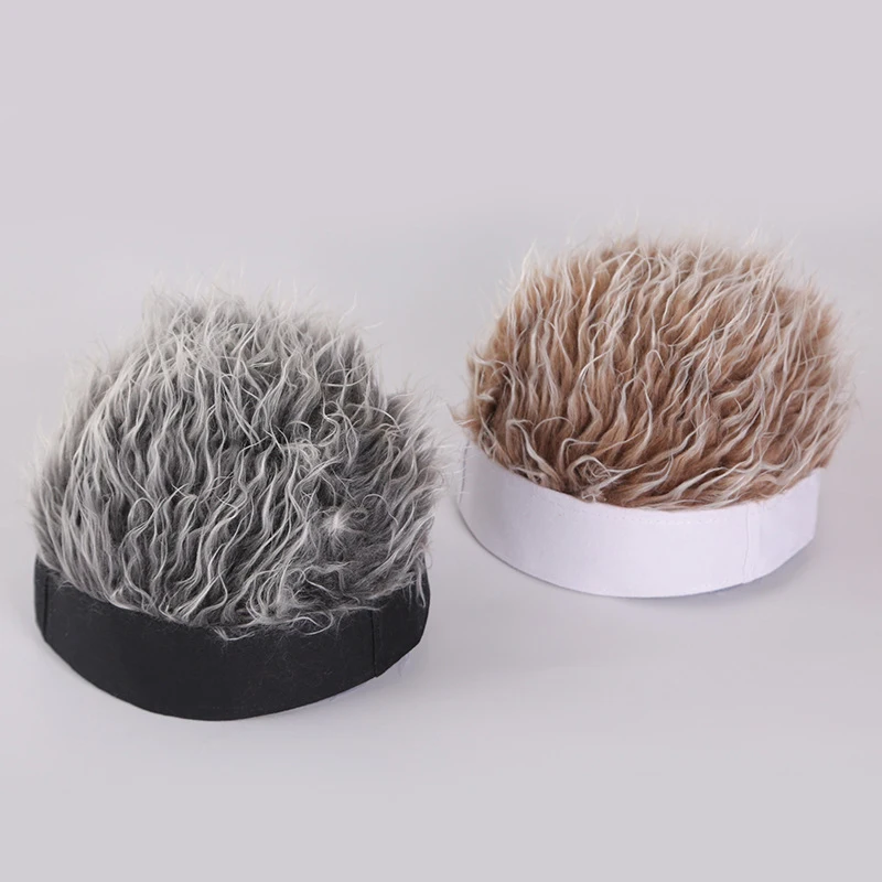 Baseball-Cap-Men-Women-Beanie-Wig-Hat-Fun-Short-Hair-Caps-Breathable ...
