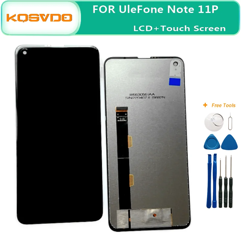 6.55" Original For Ulefone Note 11P LCD Display + Touch Screen Assembly ...