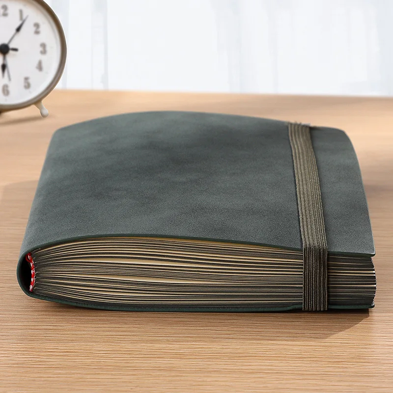Vintage-soft-leather-wholesale-notebook-set-business-A5-sheep-leather ...
