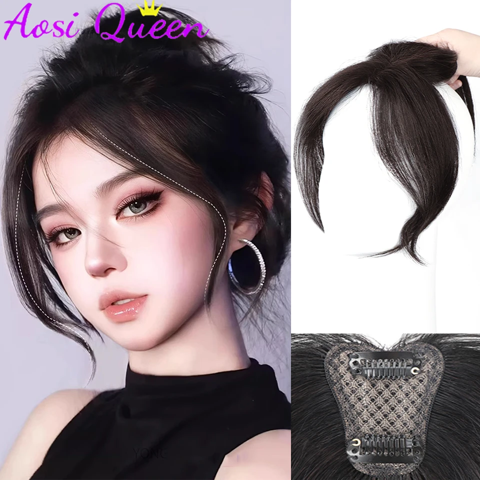 AOSI-Eight-character-Bangs-Wig-Piece-For-Women-To-Increase-Hair-Volume ...