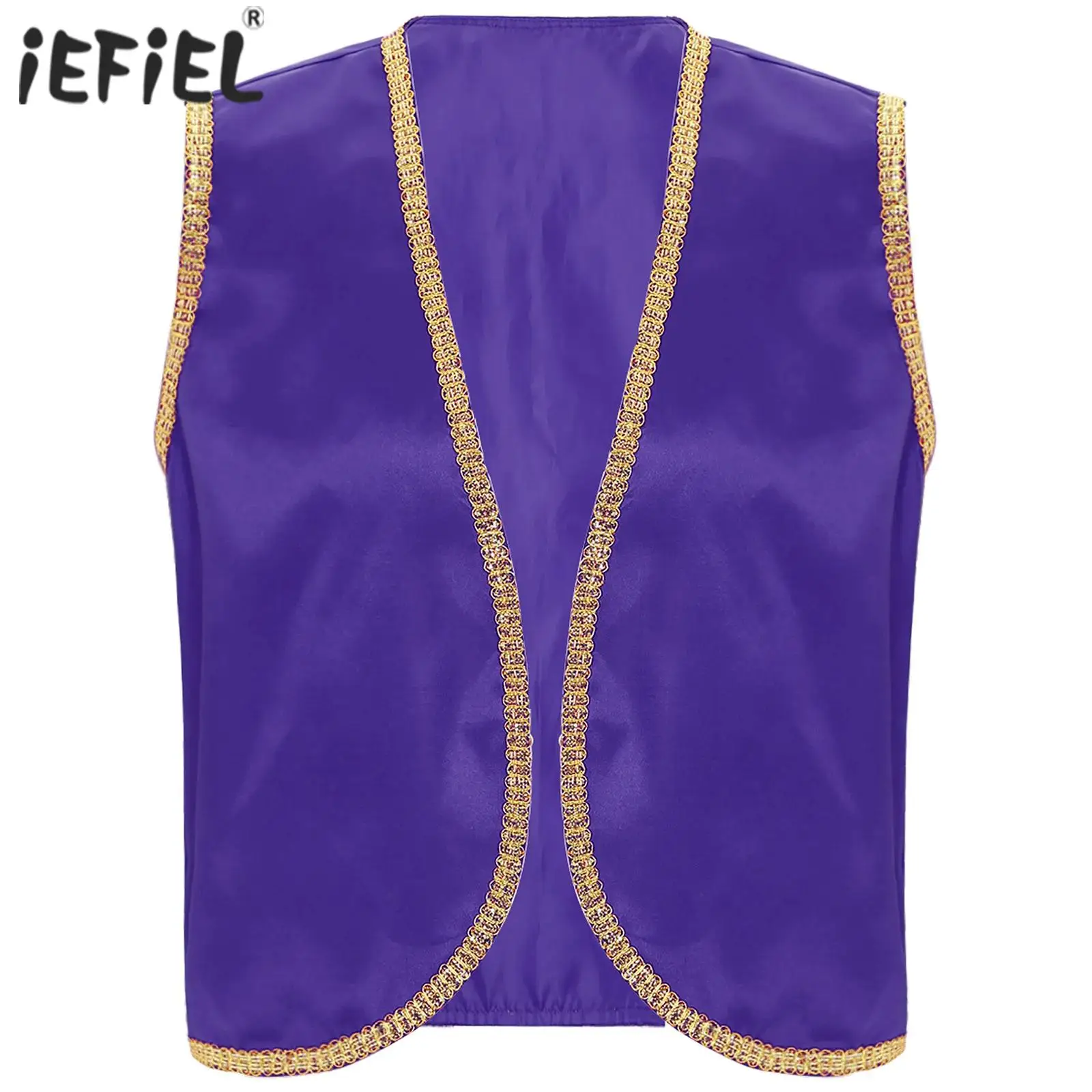 Mens-Festival-Vest-Arab-Prince-East-Sultan-Cosplay-Outfits-Open-Front ...