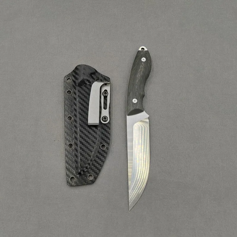 M390-Powder-Steel-Carbon-Fiber-Handle-Fixed-Blade-Knife-Outdoor ...