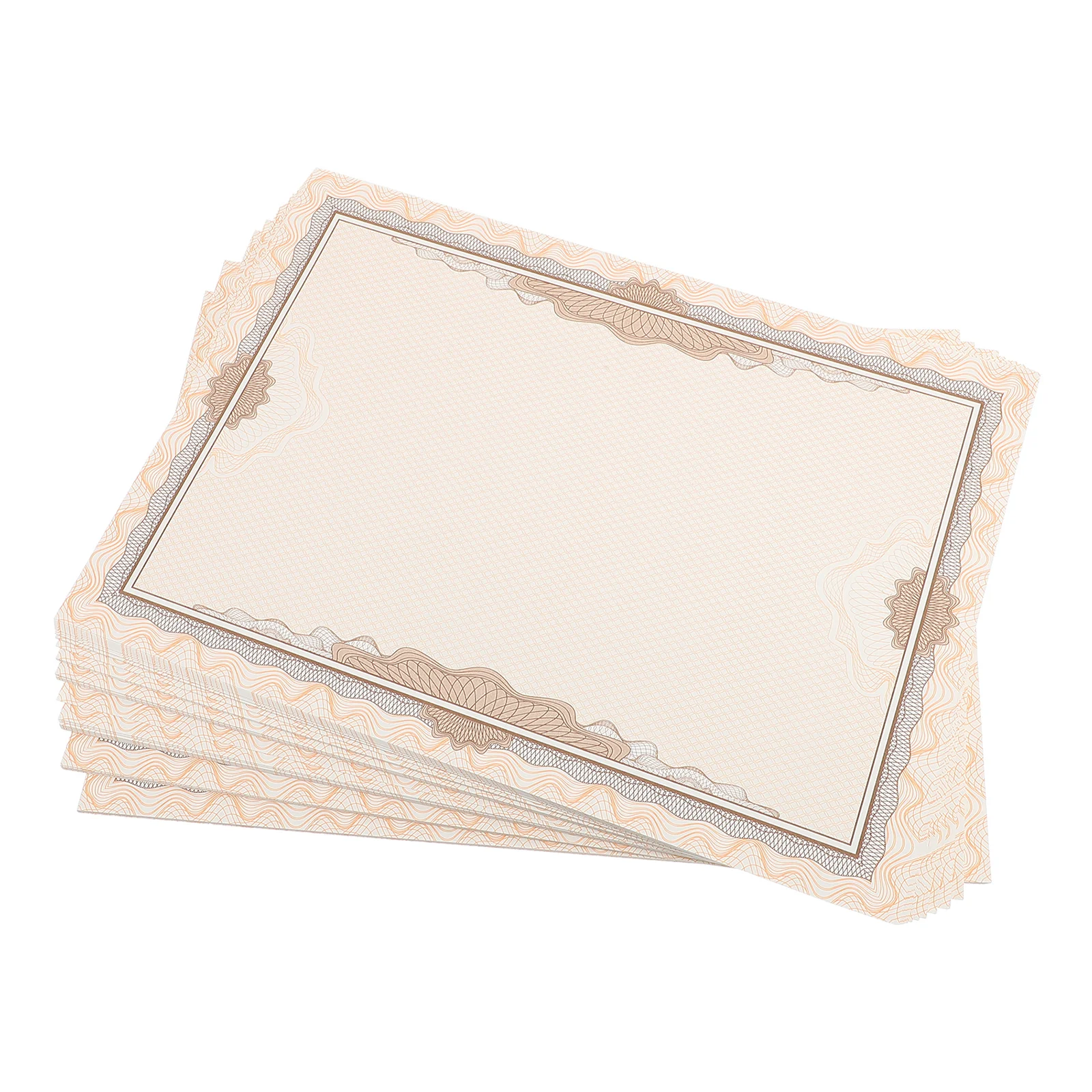 100-Sheets-Certificate-Inner-Page-Award-Certificates-Blank-Gift-School ...