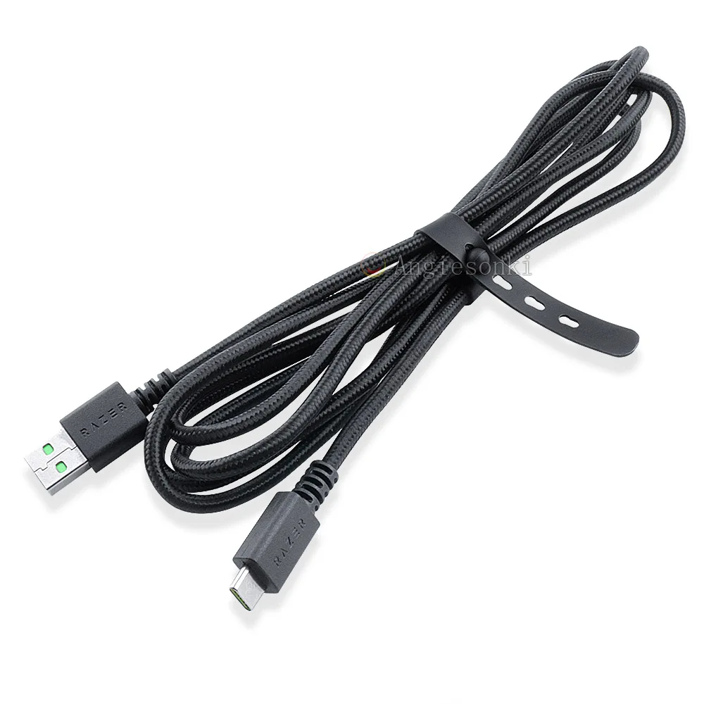 USB-C-TO-USB-Charging-Data-Cable-for-Razer-Black-Widow-Spider-V3-Pro ...