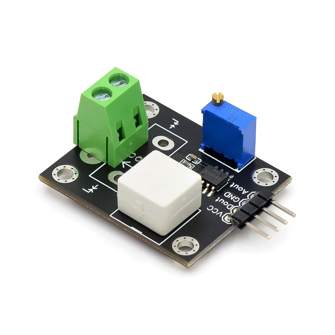 Wcs2702 Current Detection Sensor Adjustable 2a Short Circuit ...