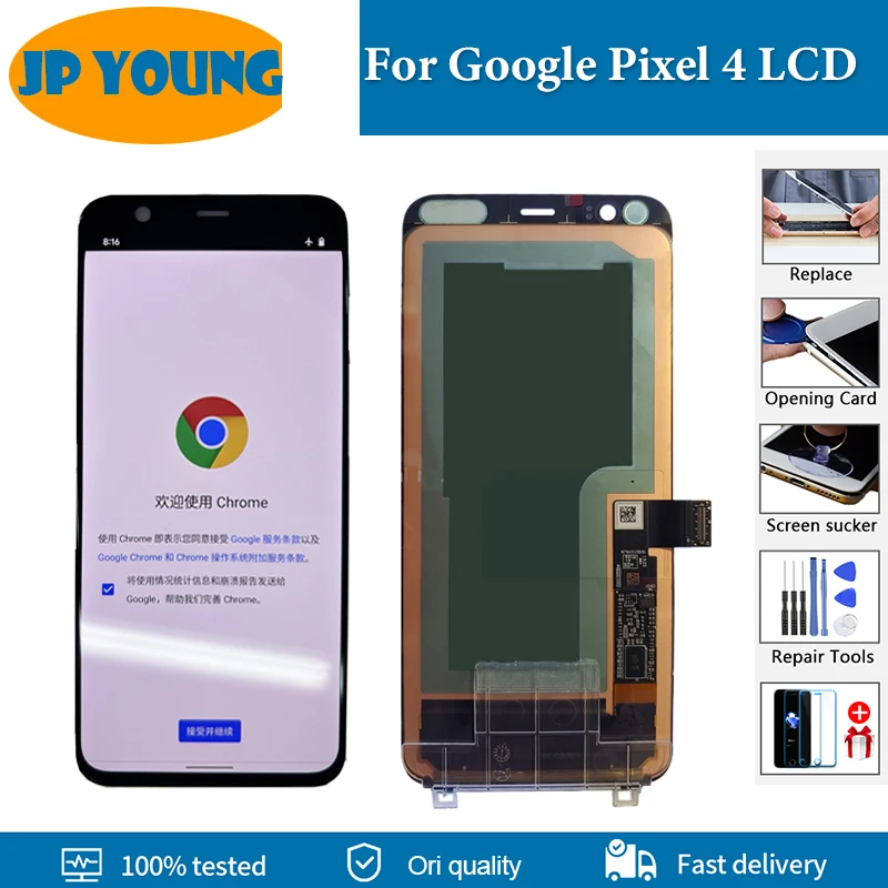 Original-5-7-For-Google-Pixel-4-LCD-Display-With-Burn-shadow-Touch ...