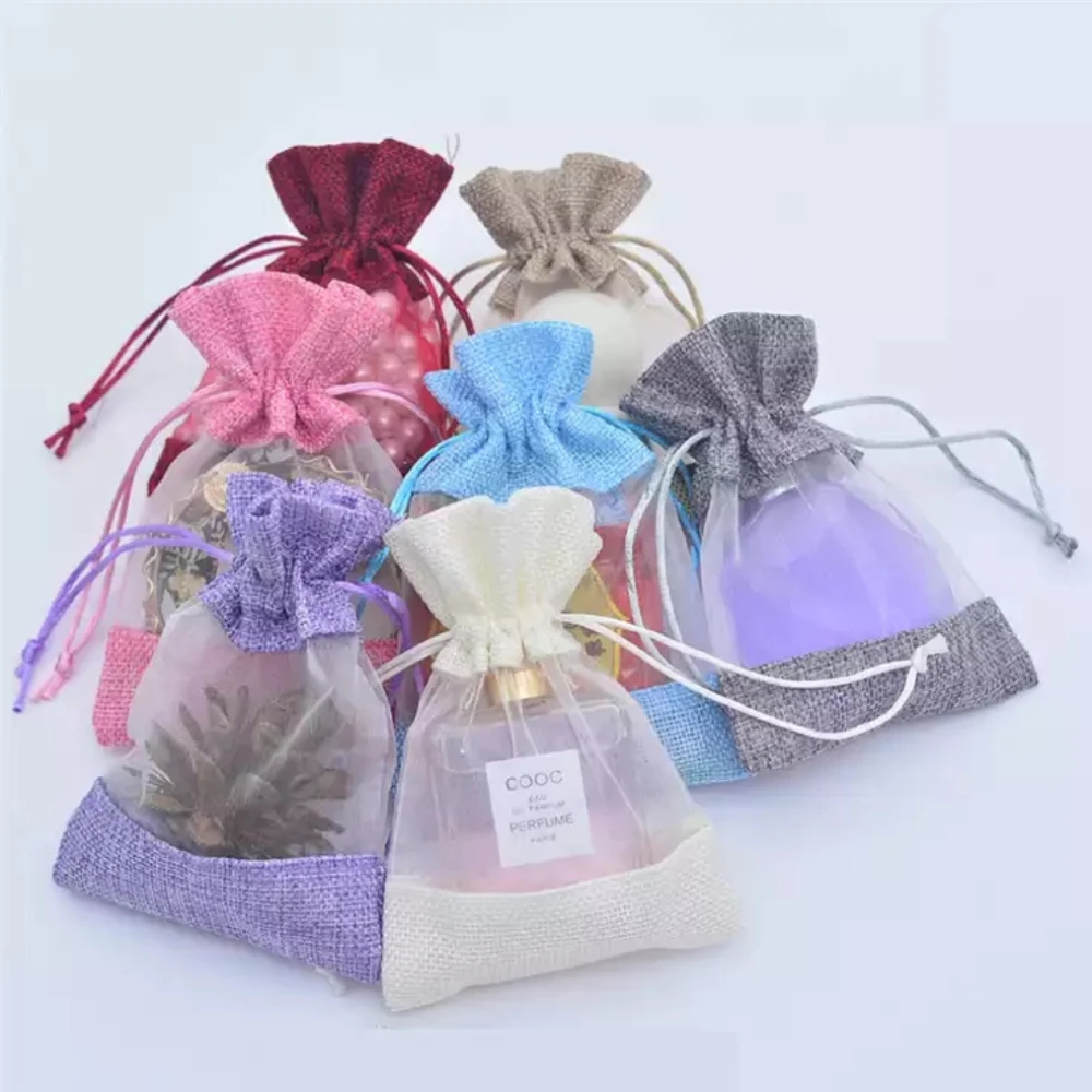 Mini Gift Organza Pouches Bundle Bags Jewelry Packing Bags Party DIY ...