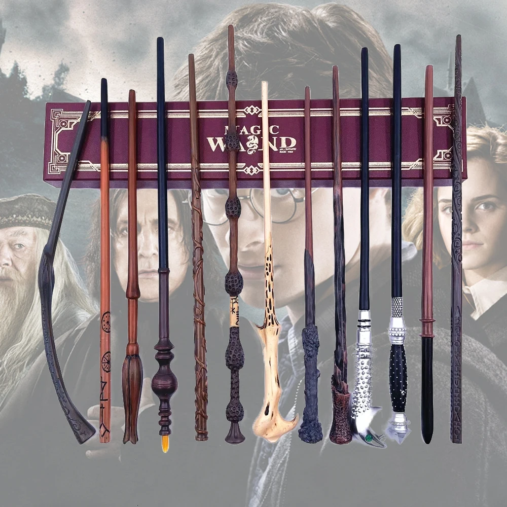 24-Styles-Metal-Core-Magic-Harried-Wands-Malfoy-Voldmort-Hermione-Ron ...
