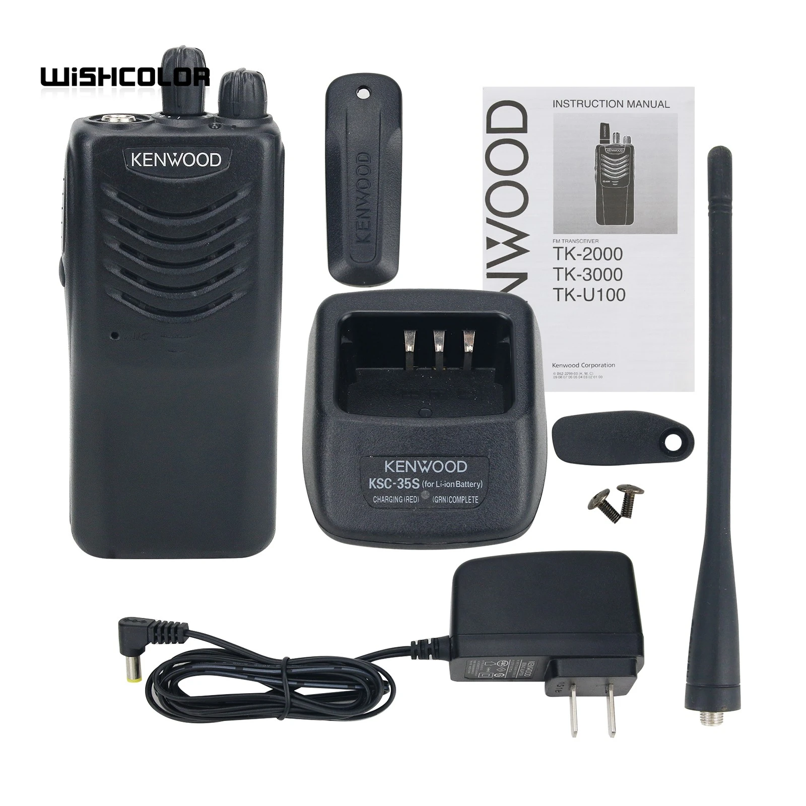 Walkie talkie portátil TK 3000, Radio UHF, 4W, 3 5KM, 440 480MHz, 16 canales, transceptor de ...