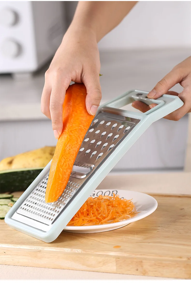 Stainless-Steel-Multifunctional-Grater-Three-in-One-Grater-Radish ...