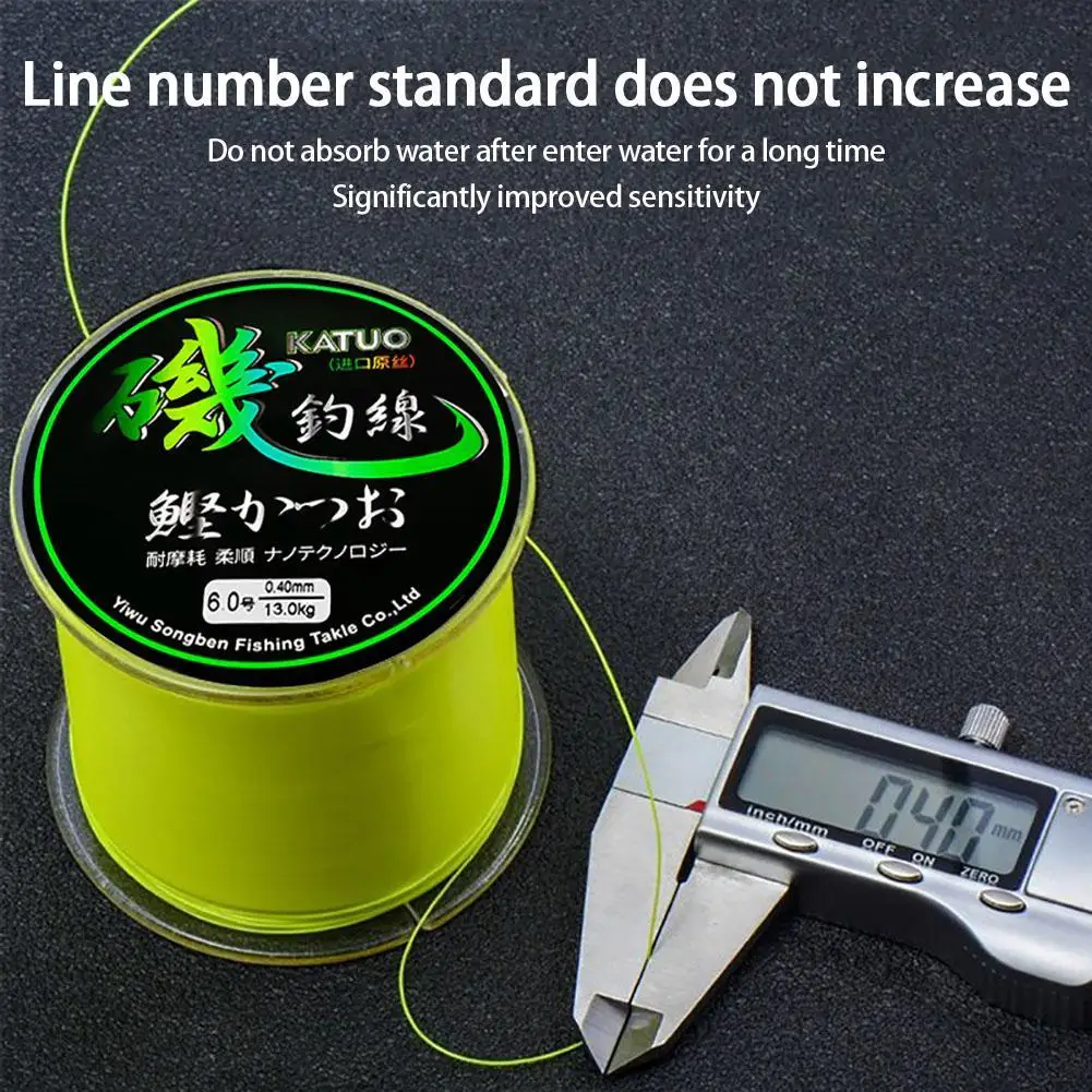 YFASHION-500m-Fishing-Line-5-7-43lb-Super-Soft-Wear-resistant-Long ...