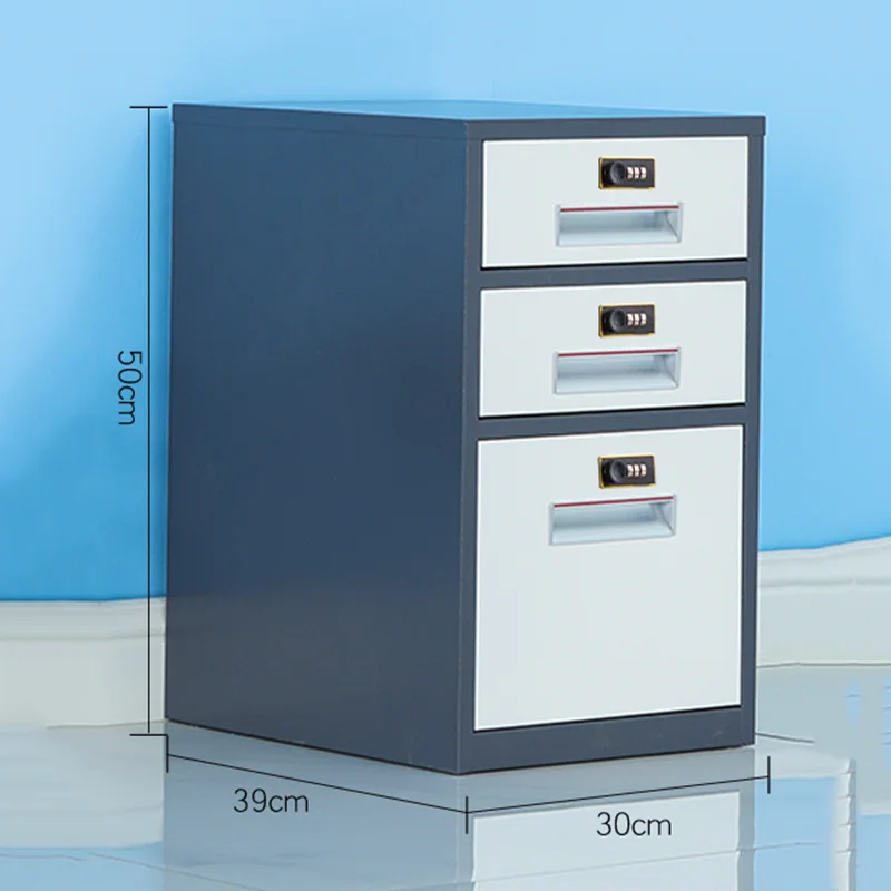 Security-Protectio-Filing-Cabinets-Iron-Storage-Drawers-Locked-Password ...