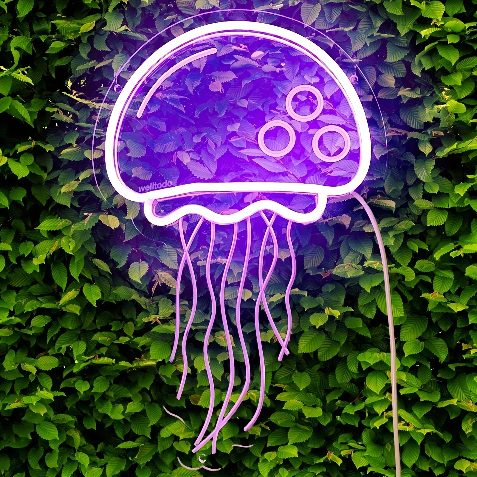 Jellyfish-Neon-Sign-for-Wall-Decor-Beach-Decor-Light-USB-Powered-LED ...