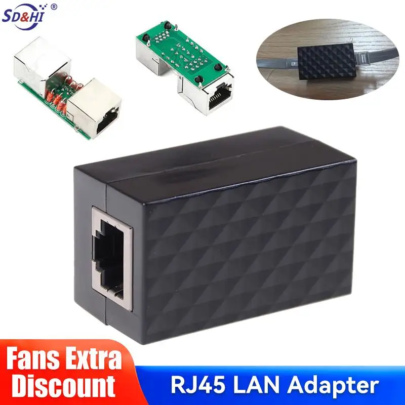 1PC-Lightning-Arrester-Ethernet-Surge-Protector-RJ-45-Ethernet-Cable ...