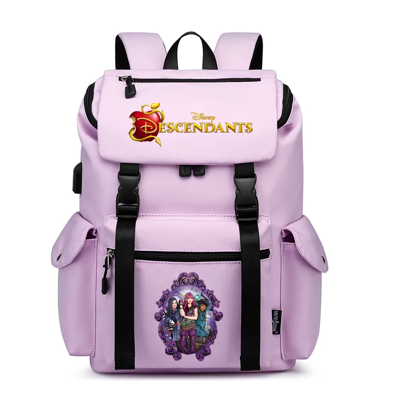 Disney-Descendants-Backpacks-Girls-Boys-Schoolbag-Large-Capacity-Laptop ...