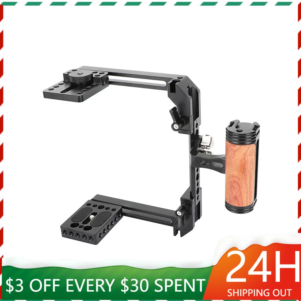 Szrig Extendable C-frame Cage Rig Adjustable Camera Half Cage Rig With ...