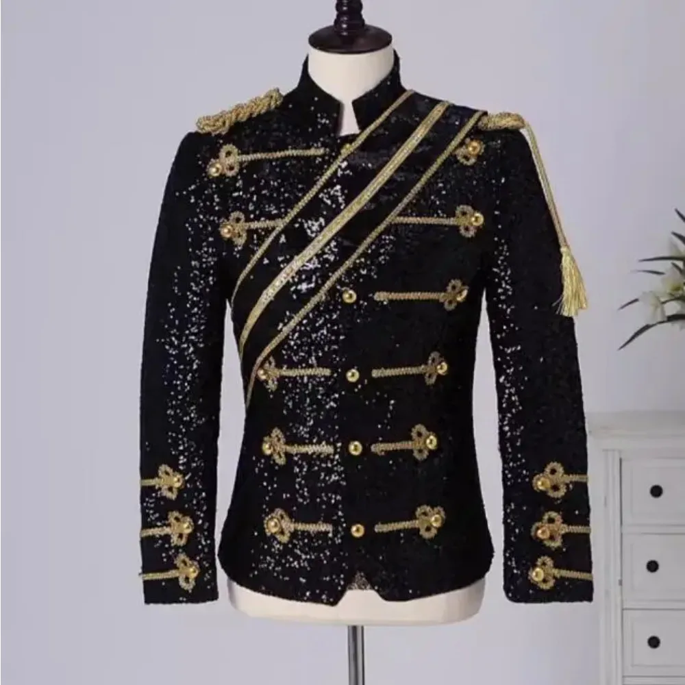 Crossing-The-Border-Michael-Jackson-Sequin-Performance-Clothes-New-Male ...