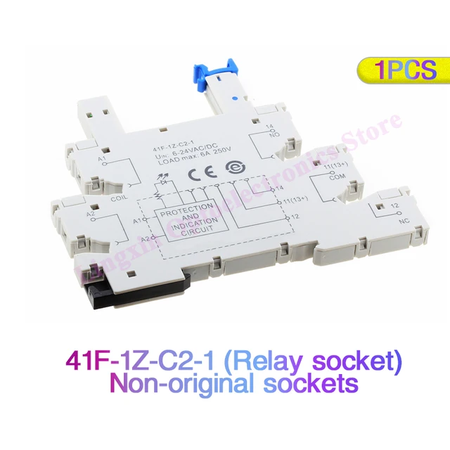5Pcs/Lot Relay 5V 12V 24V 60VDC HF41F - 005 012 024 -ZS -HS -ZST -HST ...