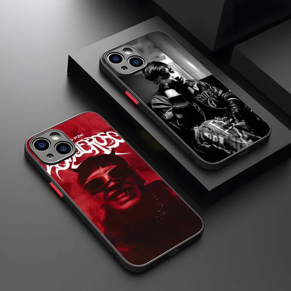 Tiago PZK Rapper Matte Transparent Phone Case Cover for iPhone 13 Pro (Z7)