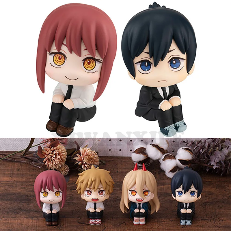 10cm-LookUp-Chainsaw-Man-Makima-Anime-Figure-Aki-Hayakawa-Action-Figure ...