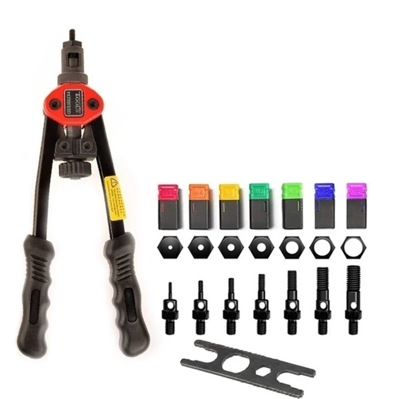 Hot SV 1Set M3 M12 Rivet Tool Fully Automatic Riveter Threaded Rivets ...