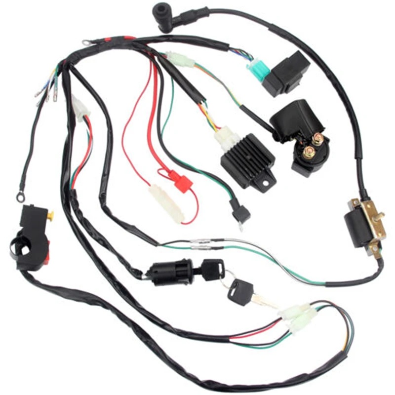ATV-CDI-Ignition-Complete-Wiring-Harness-CDI-Ignition-Set-for-4-stroke ...