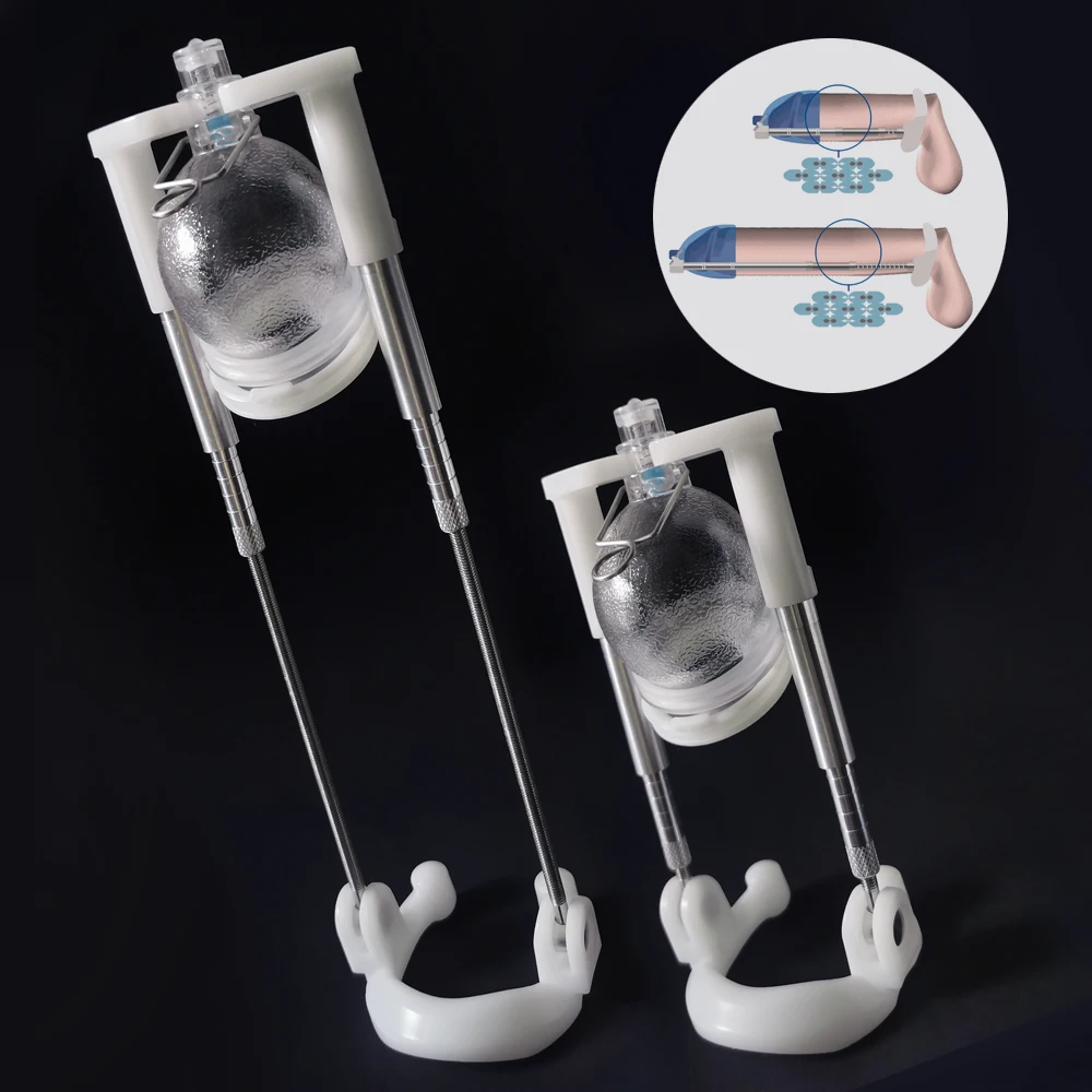 Male Dick Extender Stretcher Hanger Vacuum Pump Penis Enlargement ...