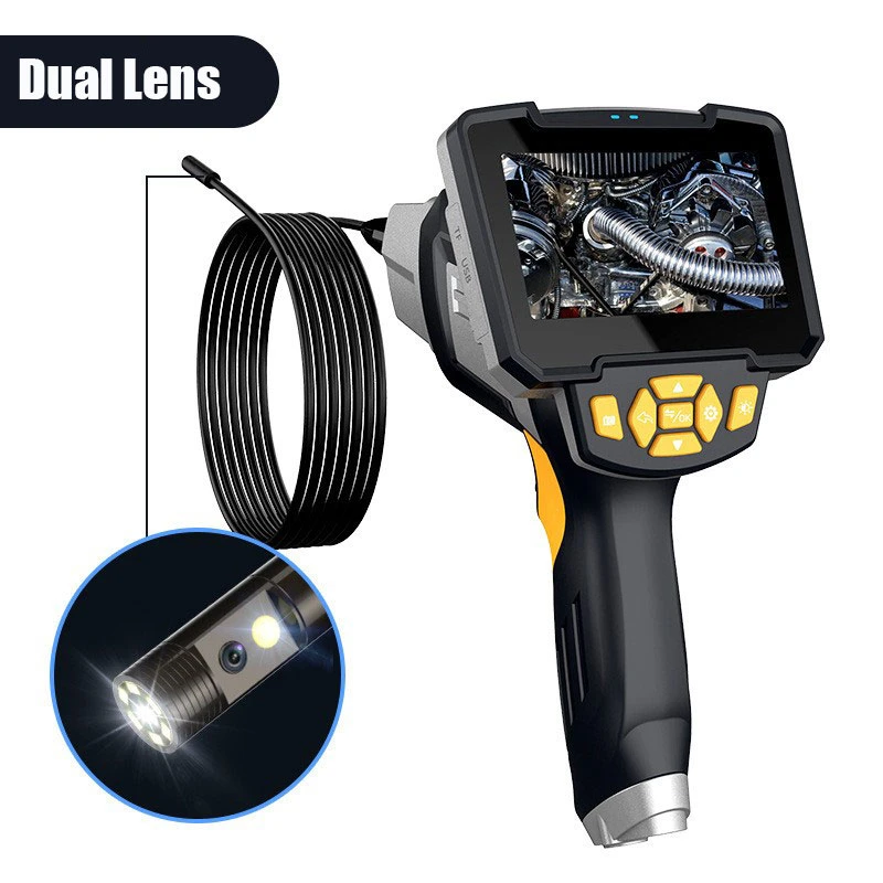 Dual 8MM Lens Endoscope Camera single Lens Soft Hard Wire Inspection ...