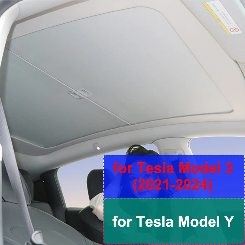 for-Tesla-Model-Y-3-Glass-Roof-Sunshade-Model3-Highland-2024 ...